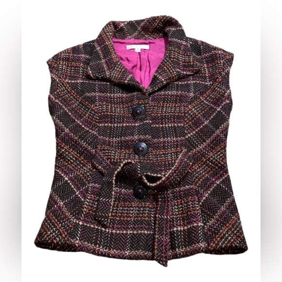 CAbi | Jackets & Coats | Cabi Vest Jacket Size Small With Waist Tie ...
